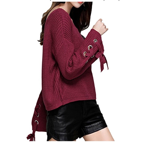 Sweaters | Women Sexy Off Shoulder Knitted Sweater | Poshmark